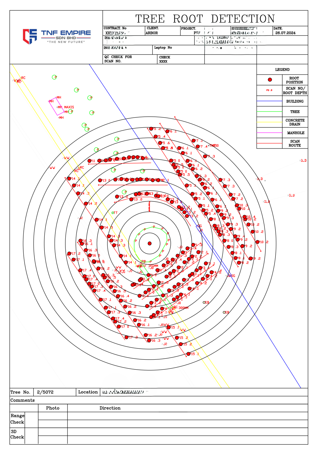 12- Topographical Survey & Underground Detection Mapping (UDM) – TNFE