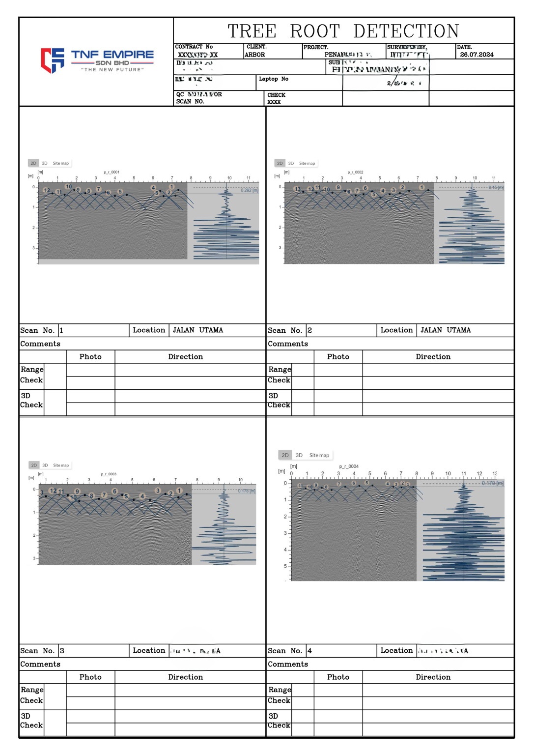 12- Topographical Survey & Underground Detection Mapping (UDM) – TNFE